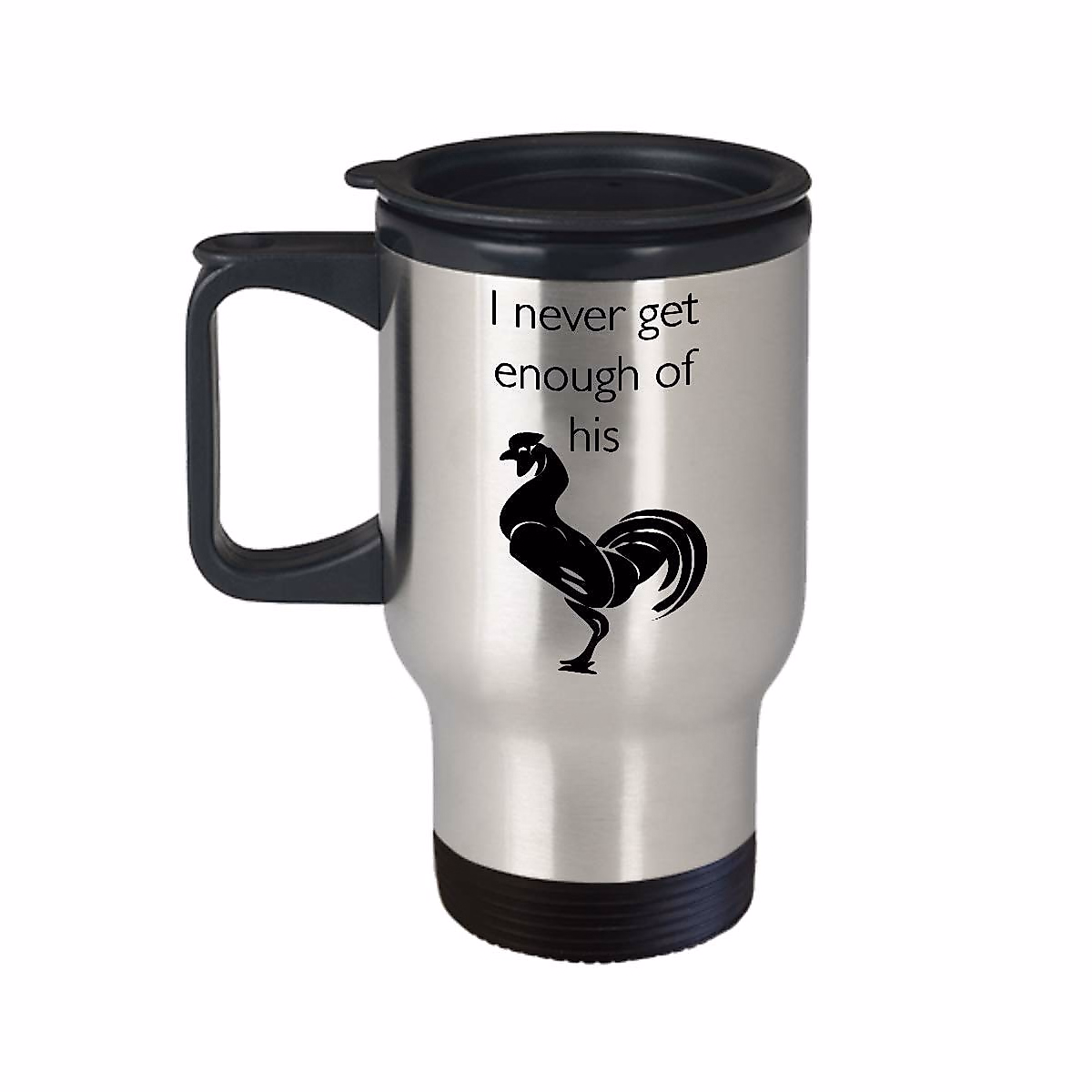 Rooster Dirty humor mugs, Gifts for bride from groom, Cute coffee travel mug, Funny gag for adults, Wifey gag gift, Just Engaged, Girlfriend