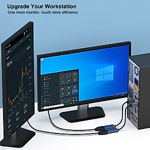 BENFEI Active DisplayPort to HDMI, DP to HDMI Adapter(4K@60Hz) Compatible with HP, ThinkPad, AMD, NVIDIA, Desktop and More - Male to Female, Space Gray