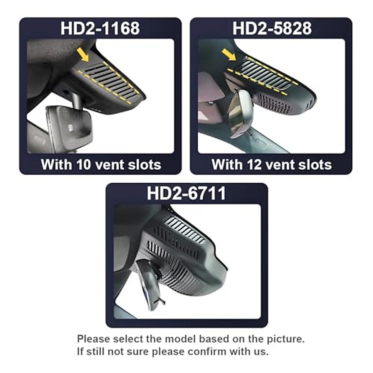 FITCAMX 4K Orignal Factory Look Car Camera WiFi Connection Dash Cam Compatible with Mercedes Benz EQA 2021 2022 2023 2024 (Color : HD2-5828, Size : 4K Front Cam 64GB)