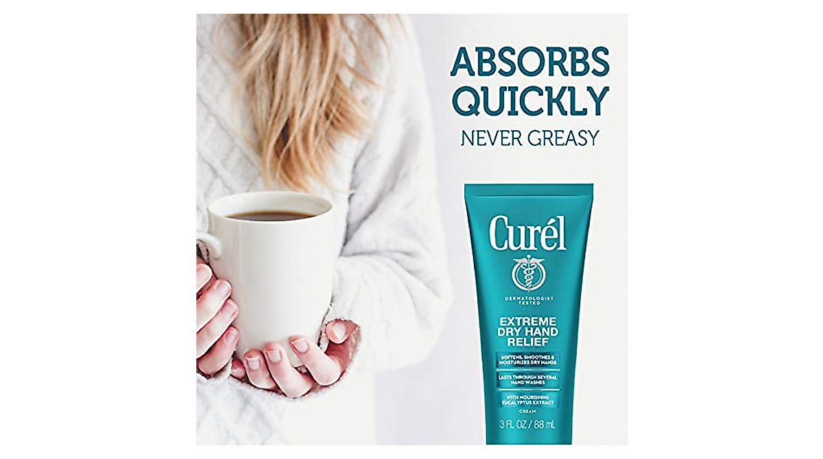 Curél Extreme Dry Hand Relief - Travel Size Hand Cream for Dry Skin