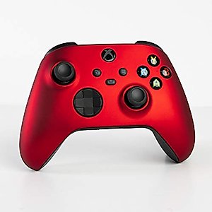 Microsoft Xbox Series X/S Wireless Bluetooth Controller Xbox Series Custom Soft Touch Red Compatible with Xbox One