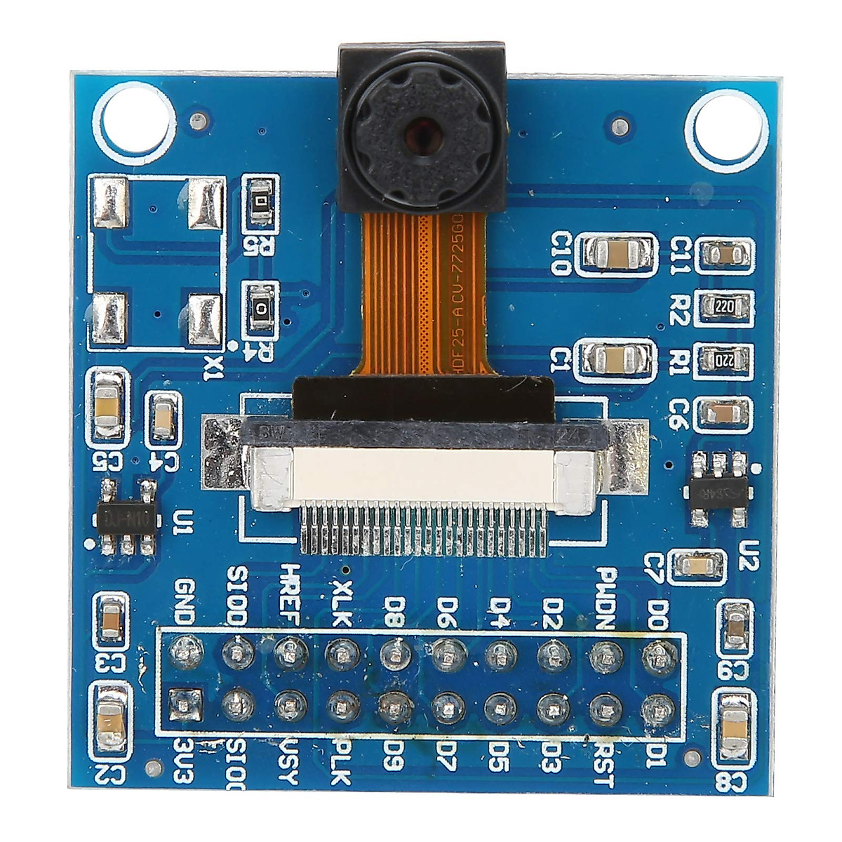 0.3MP OV7725 Camera Module with Adapter Development Board STM32 SCM Computer Components for Beginner