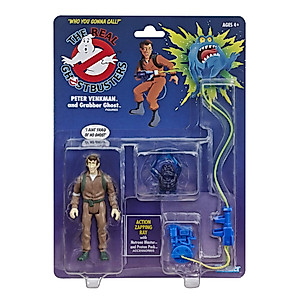 Ghostbusters Kenner Classics Peter Venkman and Grabber Ghost Retro Action Figure Toy with Accessories Great Gift for Collectors and Fans
