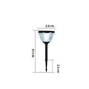 Enlylyog Fashion Modern Lawn Lamp Outdoor Landscape Villa Back Garden Lawn Lamp Home Small Outdoor Waterproof Courtyard Lamp