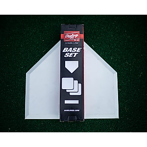 Rawlings | 5-Piece Throw Down Base Set | Pitcher's Mound, Home Plate & 3 Bases