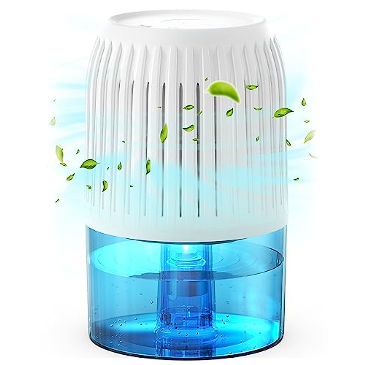 36Oz Upgraded Small Dehumidifiers for Home, DDVIVAL Dehumidifiers for Bathroom (320 sq.Ft),with Auto-off＆7 Color LED Lights,Quiet Energy Saving Mini Dehumidifiers for Bedroom Room RV Basement Closet