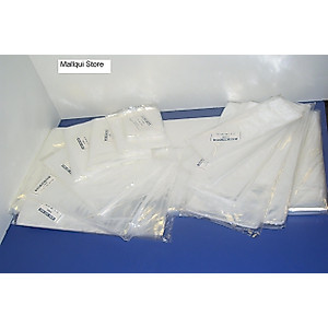 ULINE 25 Clear 14 x 18 Lay Flat Open TOP Poly Bags Plastic Packing Best 1 MIL