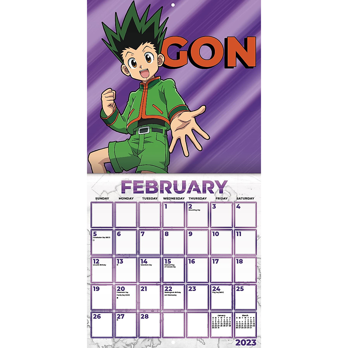 2023 Hunter x Hunter Wall Calendar