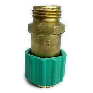 Fairview RV Water Pressure Regulator - High Flow @ 55 PSI, Lead-Free Design, Heavy Duty Brass, Screened Washer
