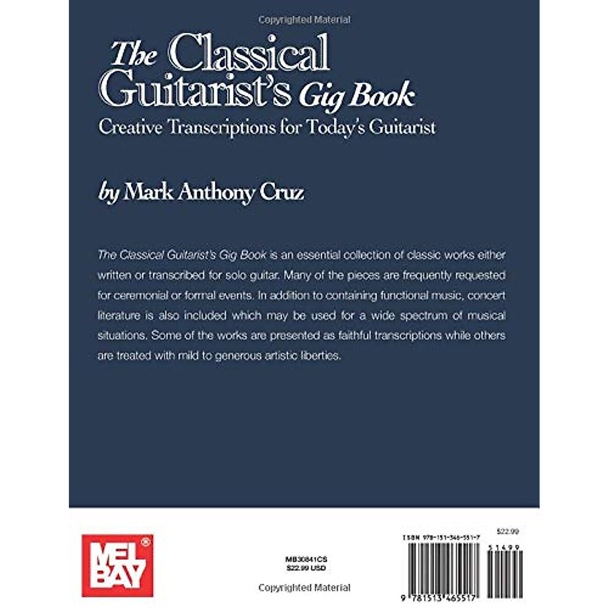 The Classical Guitarist's Gig Book: Creative Transcriptions for Today’s Guitarist