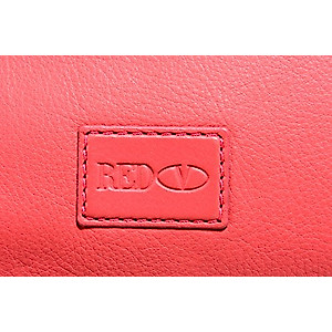 Red Valentino Women's Pink 100% Leather Bow Decorated Clutch Shoulder Bag