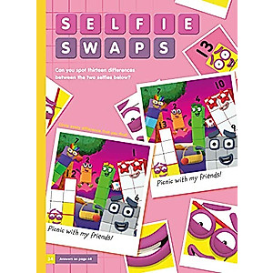 Numberblocks Annual 2021 - as seen on CBeebies! (Learn to count from 1 to 20 with maths puzzles, games and Numberblocks episodes)