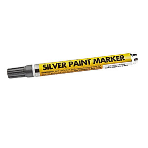 Forney 70824 Marker, Paint, Silver, 1 Count (Pack of 1)