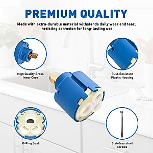 Replacement for Grohe 46048000 Single Handle Mixing Valve ceramic Cartridge 46 mm