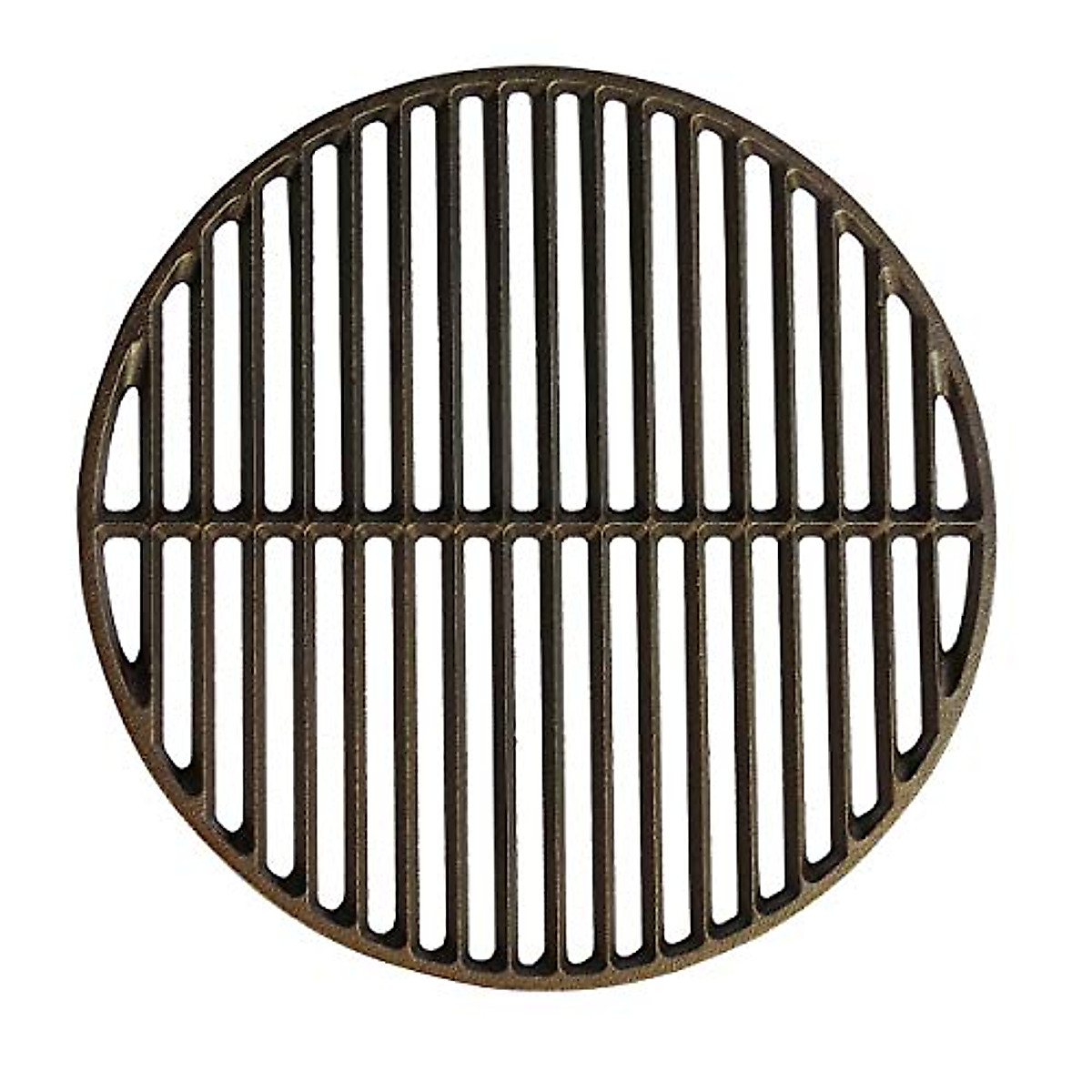 Dracarys 15" Cast Iron Grate Grids Sear Grate Fire Pit, Round Cooking Grate Big Green Egg Accessories Fit for Medium Big Green Egg Grill Dome Char-Griller or Same Size Charcoal Grill(Medium - 15")
