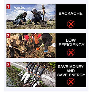 Auger Drill Bit, Auger Post Hole Digger, Auger Drill Bit for Planting 1.5''x18'' (4x45cm) Extended Garden Drill Auger Spiral Long Drill Bit Great Options for Planting 3/8” Hex Dril