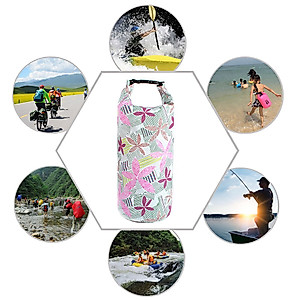 UrbanMover Dry Bag 20L Waterproof Rucksack Everything Day Pack 5L/10L/20L (Spring,20L)