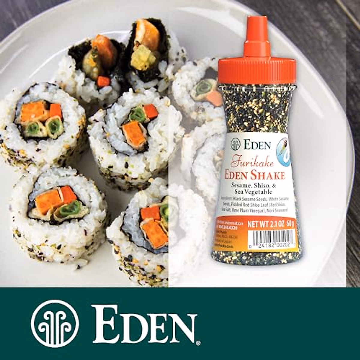 Eden Foods Furikake Shake, 2.1 oz