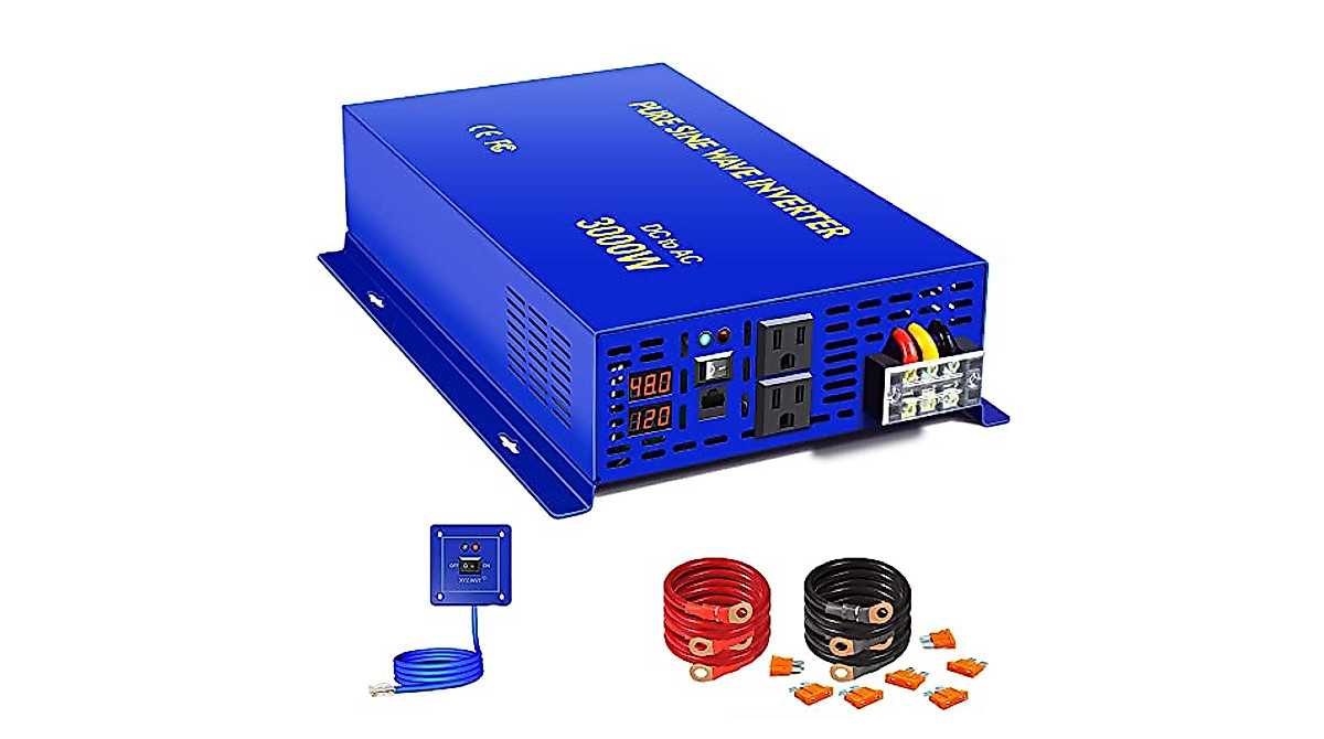 3000W Pure Sine Wave Inverter - XYZ INVT Power