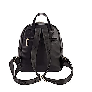 David Jones Fashion Checker Print Sack Women Work Casual Everyday Small Backpack - Brown