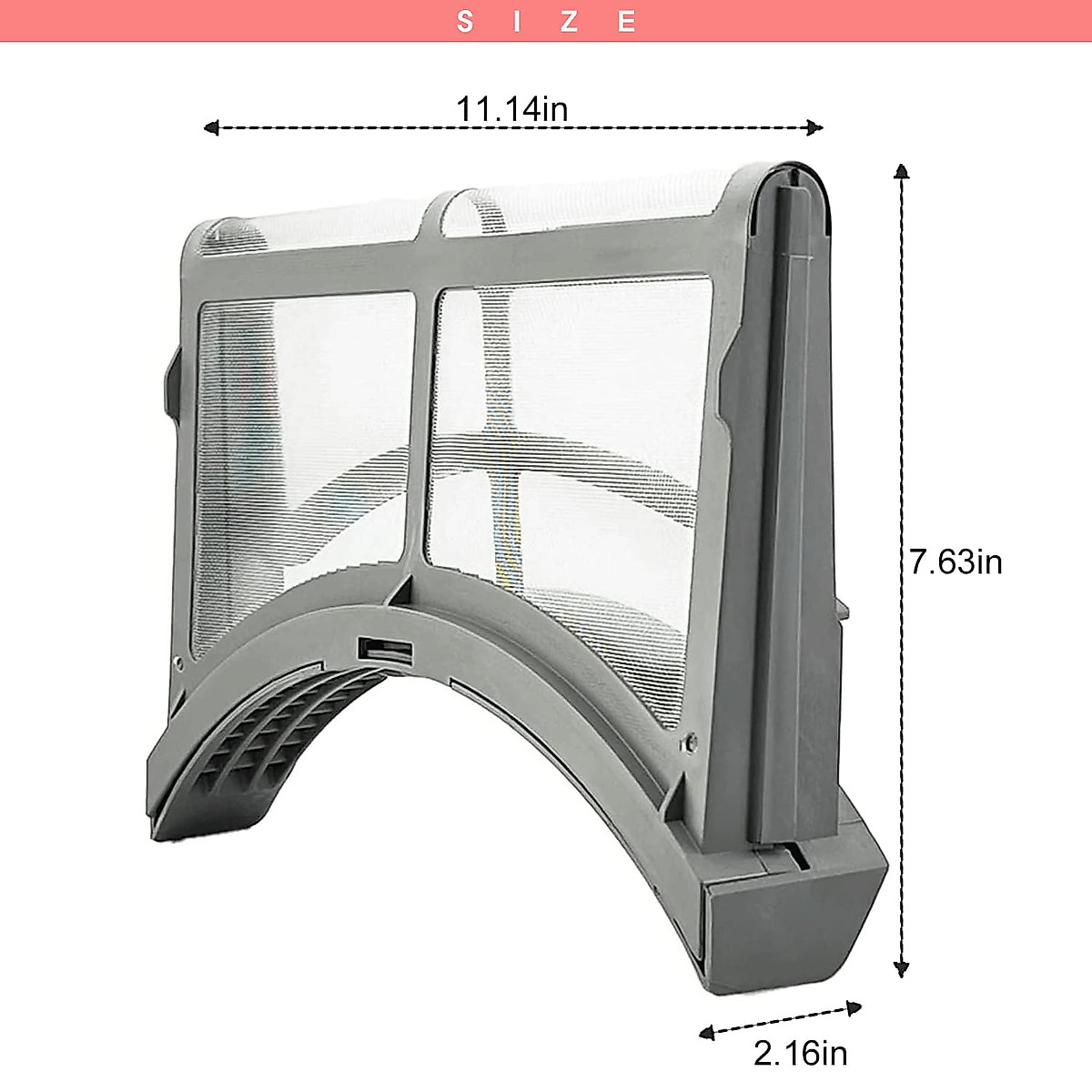 [NEW 2023, DC61-02595A Lint Filter OEM Mania] Please check Customer feedback with all 5-Star Ratings Now STRATEGICALLY PRICED LOW, 1 YEAR WARRANTY, Replacement for Samsung..