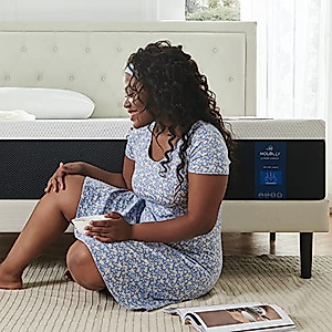 Molblly Queen Size Mattress,12 Inch Premium Cooling-Gel Memory Foam Mattress Bed in a Box, Cool Queen Bed Supportive & Pressure Relief with Breathable Soft Fabric Cover, Medium Firm