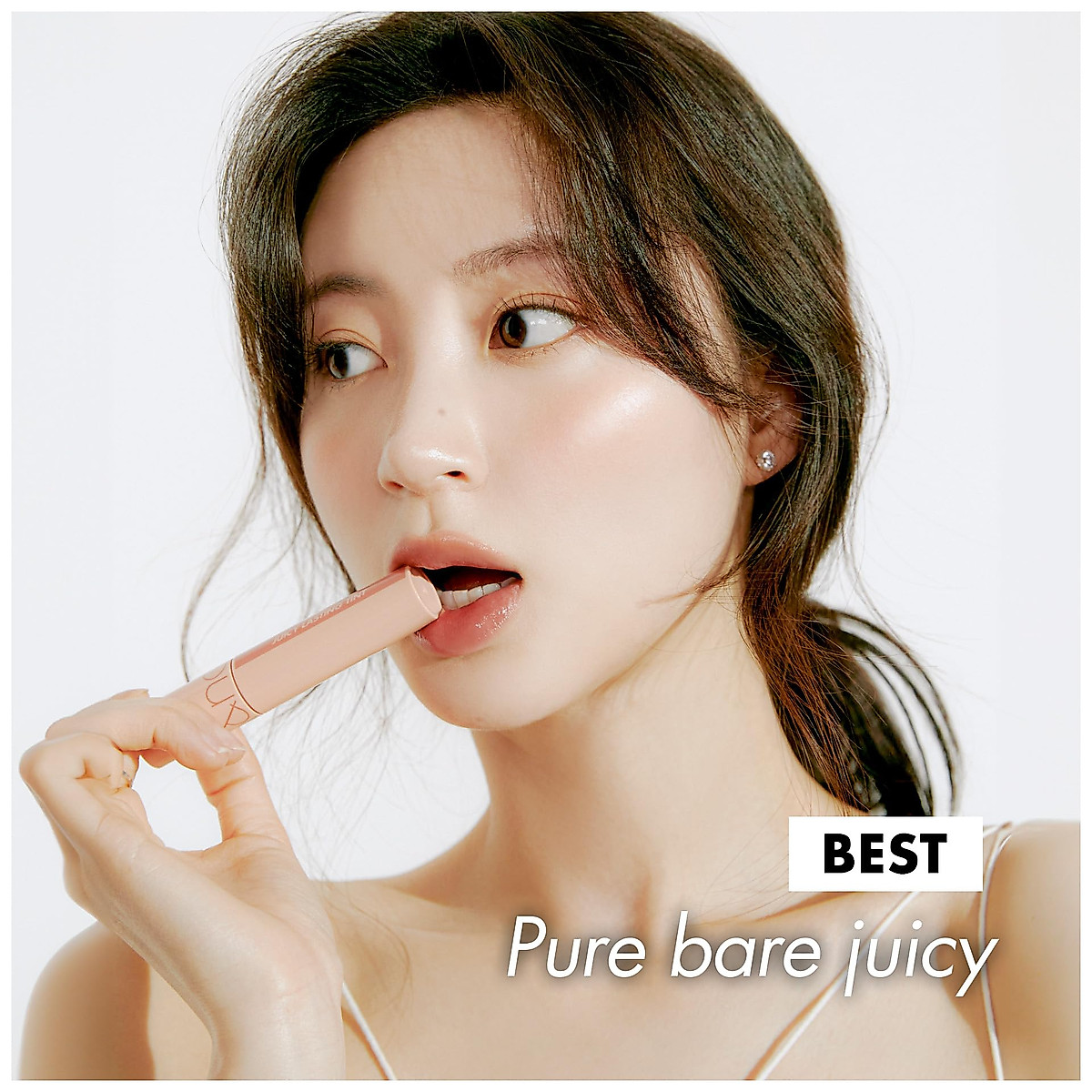 rom&nd Juicy Lasting Tint 22 POMELO SKIN, Vivid color, & Glossy Finish, Long-lasting, MLBB, moisturizing, Highly-Pigmented, Clear Natural Makeup, Lip for Daily Use, K-beauty, 5.5g / 0.2 oz