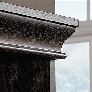 Sauder Barrister Lane Tall Bookcase, Iron Oak finish