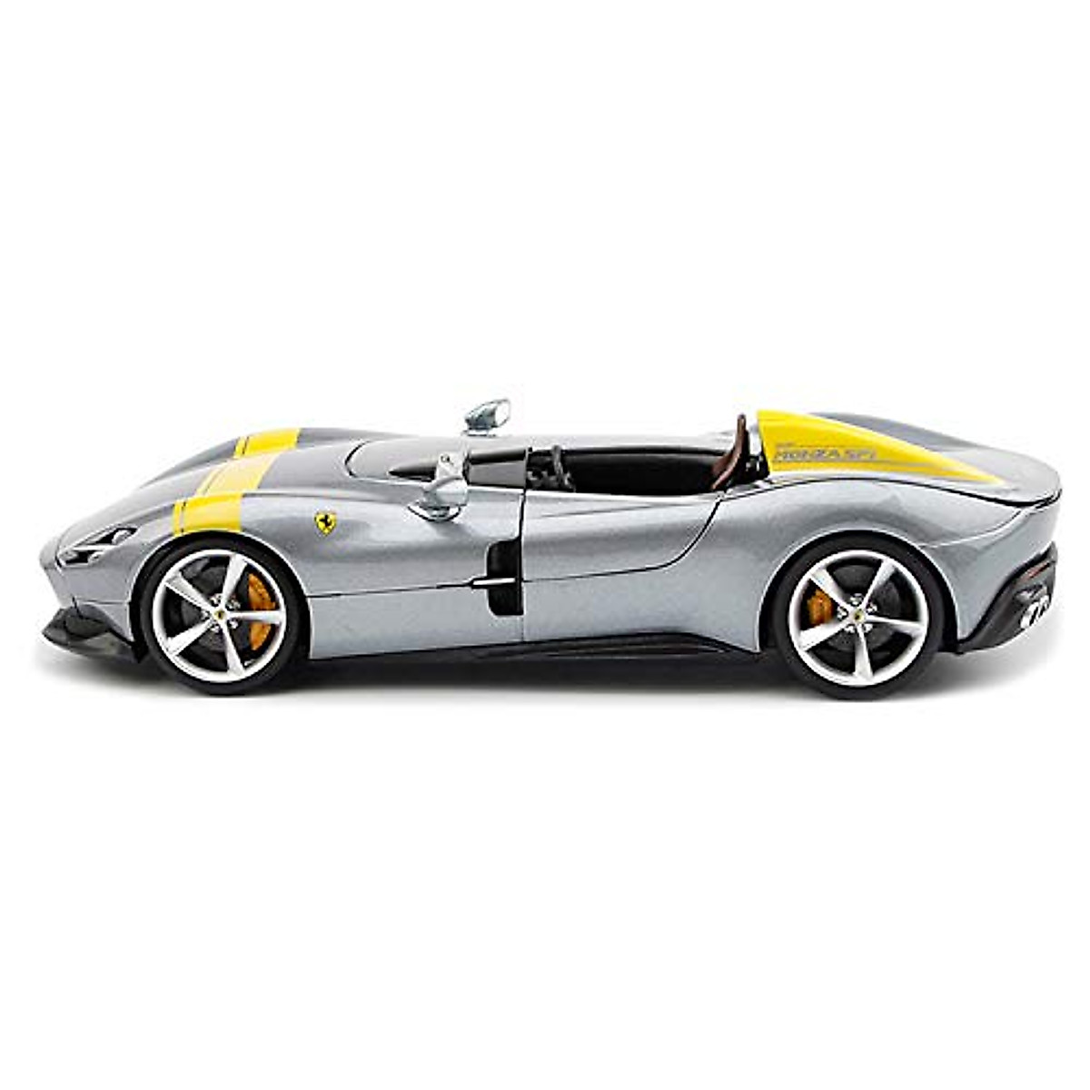 Bburago Ferrari Monza SP1 1/18 Diecast Model Car 16013 Silver