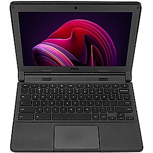 Dell Chromebook 11.6" Laptop Computer Intel Dual Core 4GB RAM 16GB SSD WiFi HDMI (Renewed)