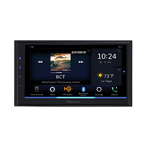 PIONEER CAR DMHWC5700NEX 6.8-inch Multimedia Digital Media Receiver with Wireless or Wired Apple CarPlay, Android Auto, Amazon Alexa, Android Auto, Apple CarPlay, Bluetooth