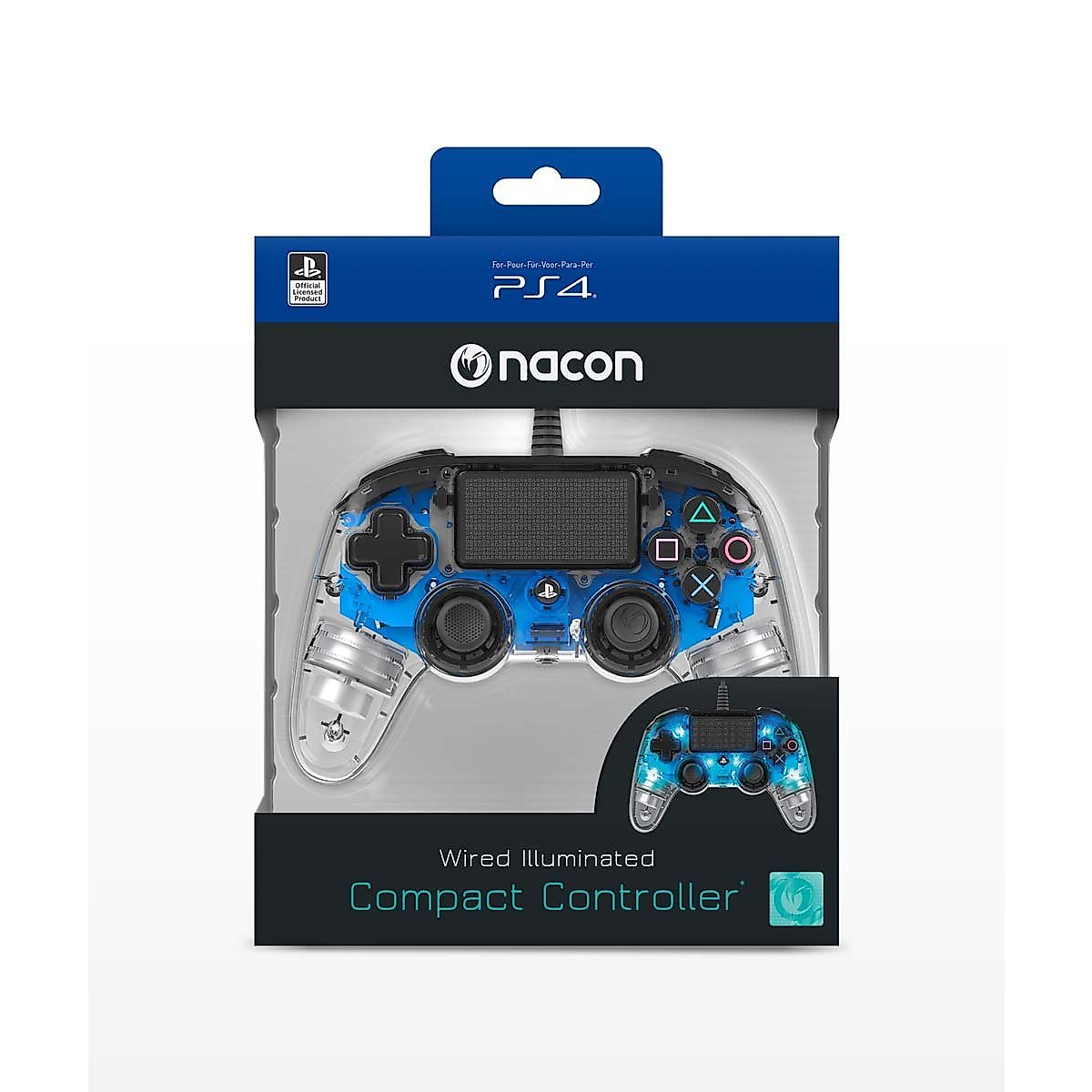 Nacon Compact Controller LED (Blue)