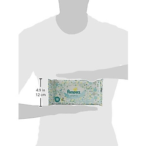 Pampers Sensitive Baby Wipes Travel Pack - 18ct