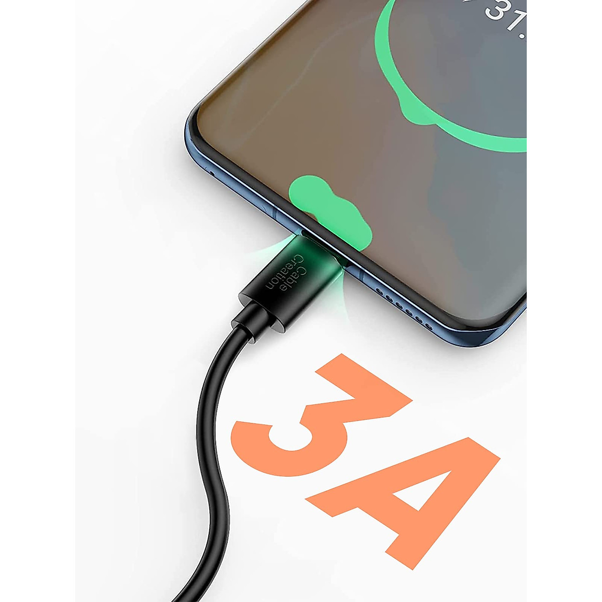 CableCreation 8K HDMI USB C Hub Bundle with USB C to USB Cable Short