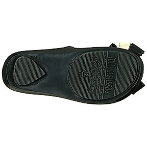 Mini Melissa Kids' Mini Ultragirl Sweet Iv Mary Jane Flat,Black,10 Regular US Toddler