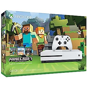 Xbox One S 500GB Console - Minecraft Bundle [Discontinued]