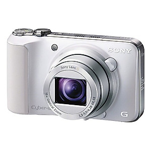 Sony Cyber-shot DSC-HX10V 18.2 MP Exmor R CMOS Digital Camera with 16x Optical Zoom and 3.0-inch LCD (White) (2012 Model)