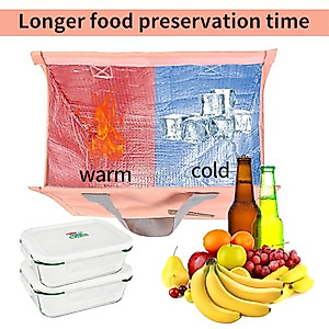 Lunch Bag Insulated, Lunch Box Bag, Reusable Lunch Tote Bag, Lunch Box Container Bag Insulated for Women, Men, Work, Office, Travel -Black