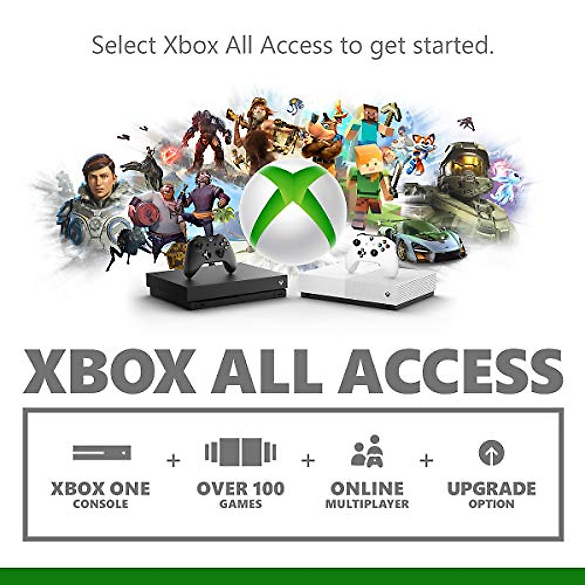 Xbox All Access - Xbox One X 1TB Console - NBA 2K20 Bundle