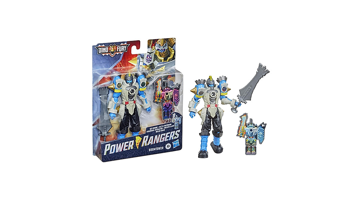 Power Rangers Dino Fury Boomtower Figure - 6-Inch Action Toy