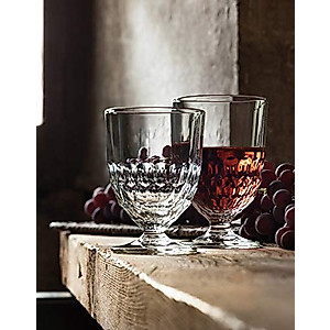 Side Table 25244 Artois Glass with Base Silver 31 cl 8 x 8 x 12.5 cm (Pack of 6)