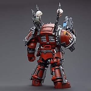 JOYTOY Warhammer 40K Chaos Space Marines Word Bearers Chaos Terminator Garchak VASH 1/18 Scale Figure
