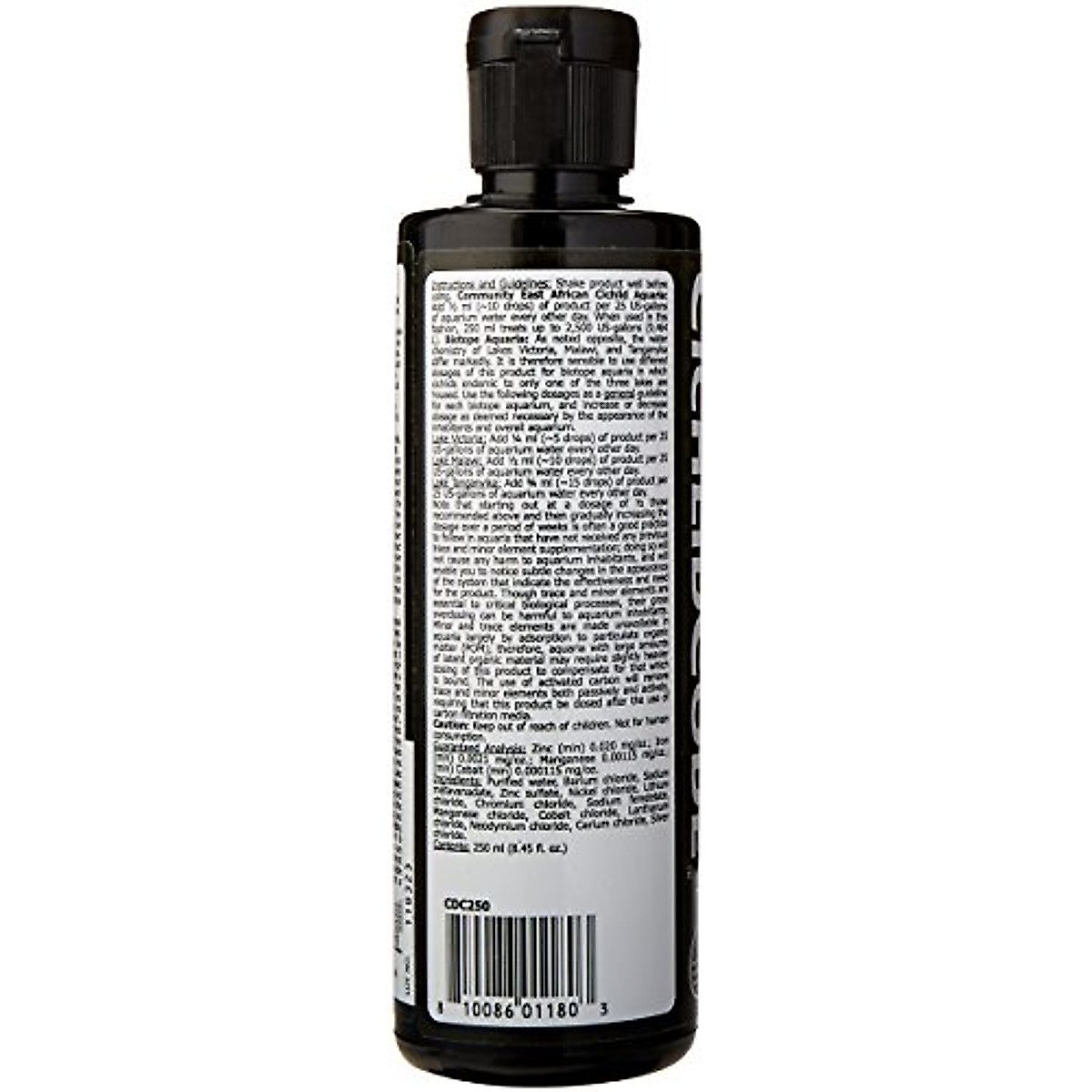 Brightwell Aquatics CichlidCode - Trace and Minor Elements for African Cichlids and Fish of Lakes Victoria, Malawi, and Tanganyika, 125 ml