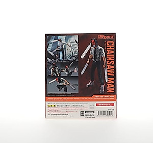 TAMASHII NATIONS - Chainsaw Man - Chainsaw Man, Bandai Spirits S.H.Figuarts Action Figure