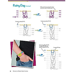 Hooked on Rubber Band Jewelry: 12 Off-the-Loom Designs for Bracelets, Necklaces, and Other Accessories (Design Originals) Easy Step-by-Step Instructions, Photos, & Diagrams, with No Loom Required