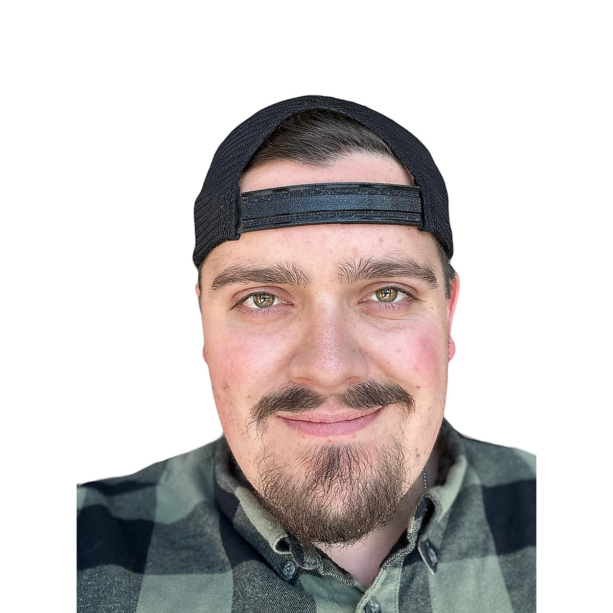 Hat Extender for Snapback Hats to Make Hats Larger and Increase Hat Size Compatible with Baseball Caps Like Richardson New Era Melin Findlay Branded Bills and Many More Black, 5 1/8-8