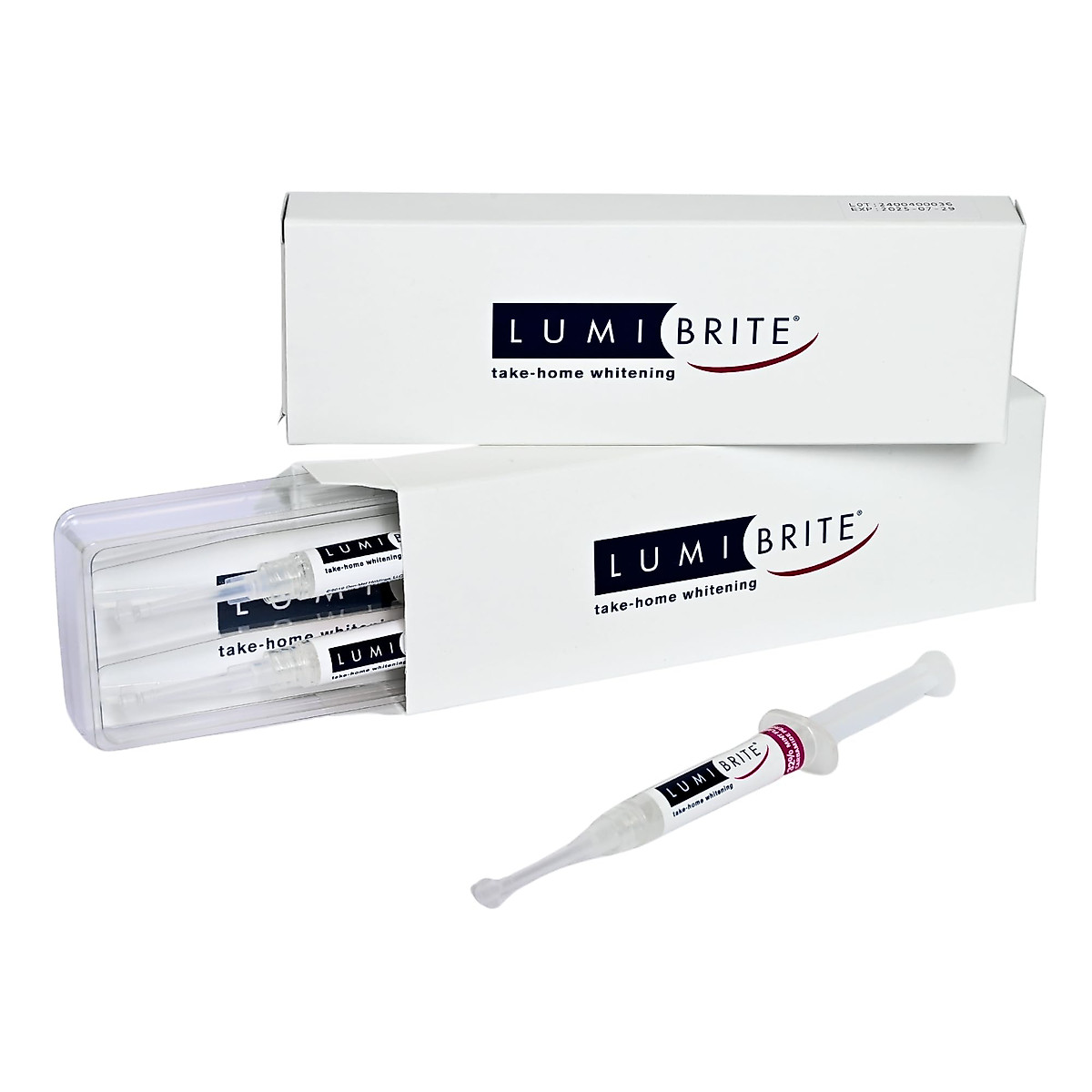 LumiBrite 32% Take-Home Whitening Gel Refill 4 Syringes 2.5 mL by DENMAT