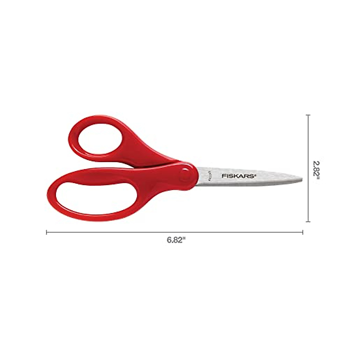 Fiskars Student Scissors, Scissors for School, 7 Inch, 3 Pack