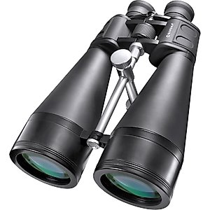 BARSKA X-Trail 20x80 Binocular with Braced-in Tripod Adapter , Black