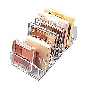 Makeup Organizer, Compact Makeup Palette Organize, for Bathroom Countertops, Vanities, Cabinets, Sleek Modern Cosmetics Storage Solution for - Eyeshadow Palettes, Contour Kits, Blush